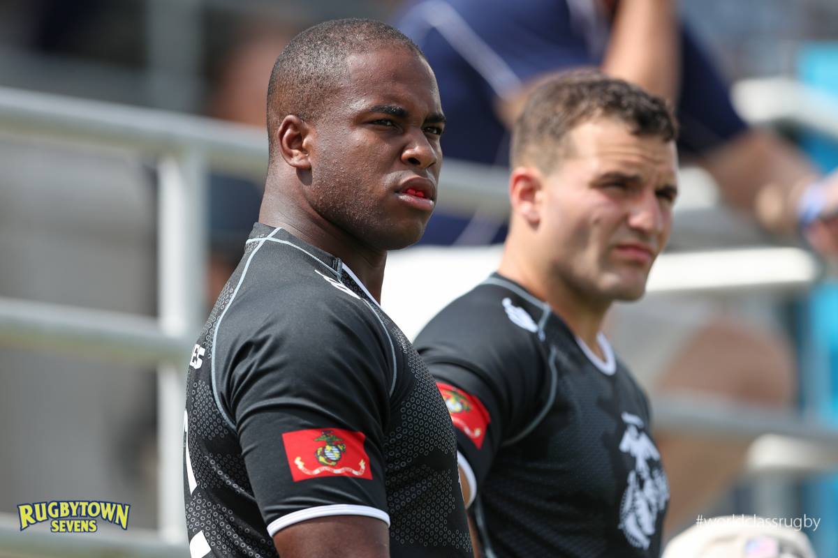 Fighting Spirit Showcased by All-Marine Sevens at RugbyTown