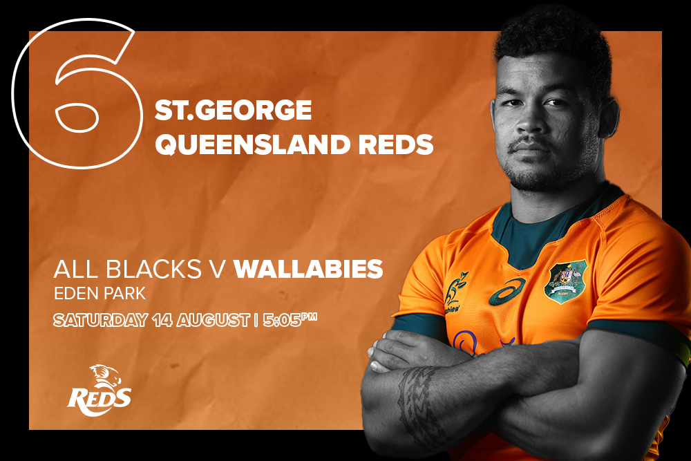 Six St.George Queensland Reds named to face All Blacks in Bledisloe Two