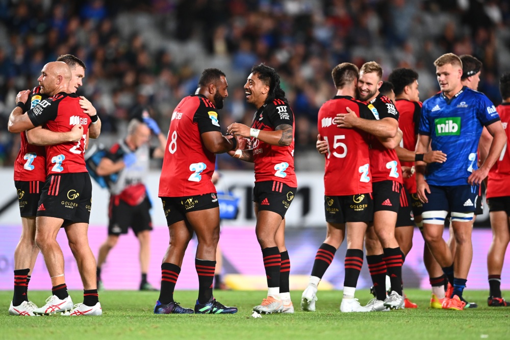 Crusaders beat Blues in Super Rugby Pacific thriller