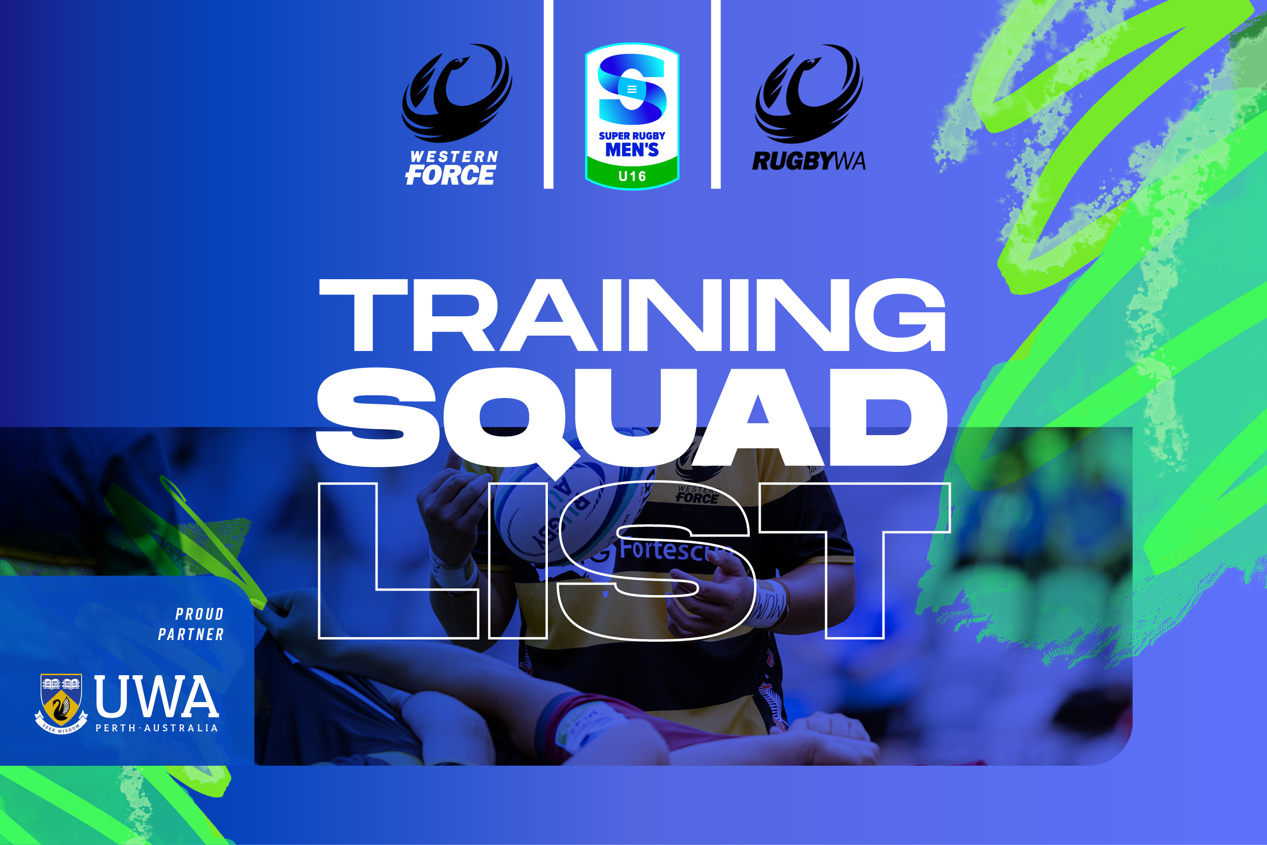 Western Force reveal training squad for Super Rugby U16s