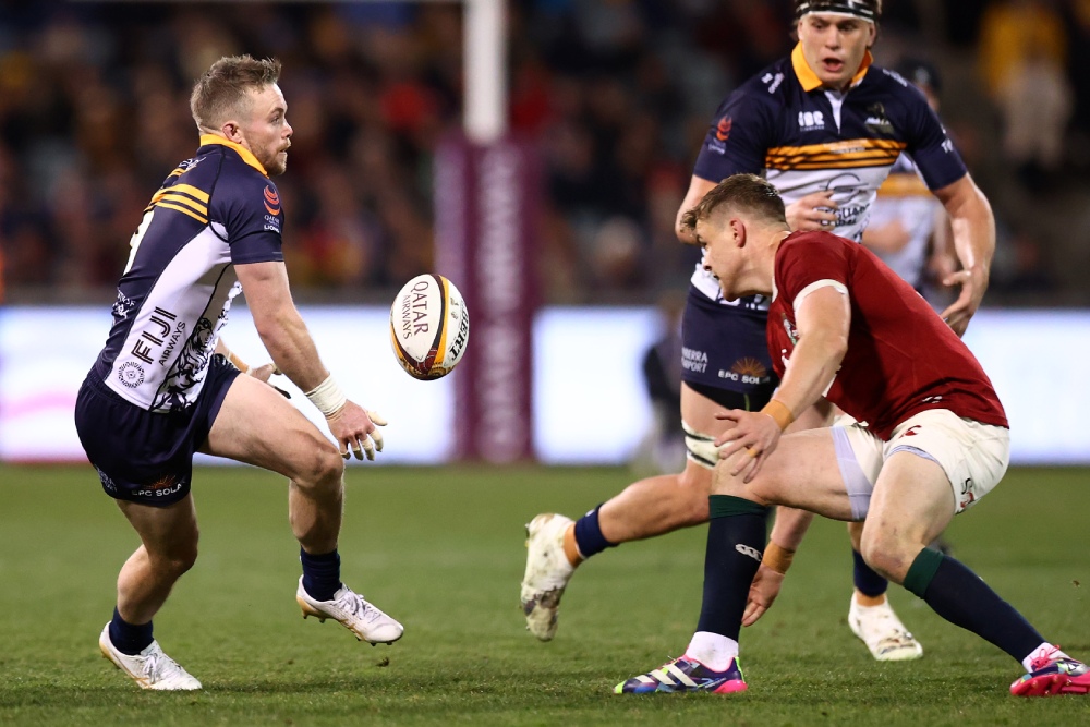 Brumbies coach Larkham furthers push for Ryan Lonergan Wallabies call-up