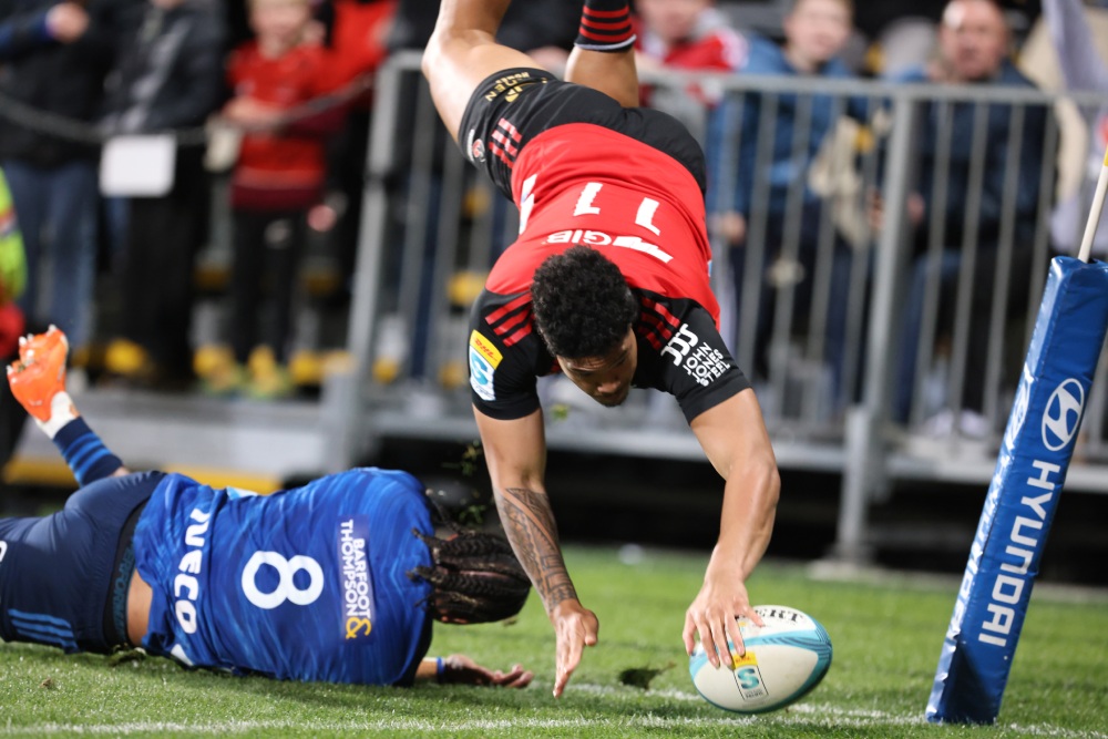 Crusaders edge Blues, move third on Super Rugby ladder