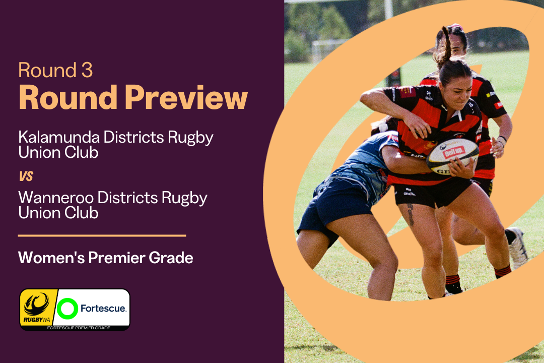 RugbyWA Women's Premier Grade Preview - Round 3