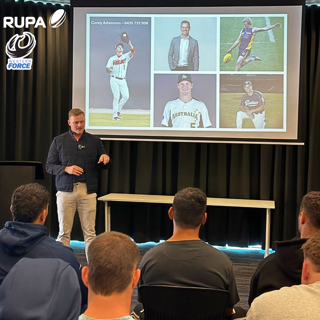 Corey Adamson - Western Force Personal Development Session