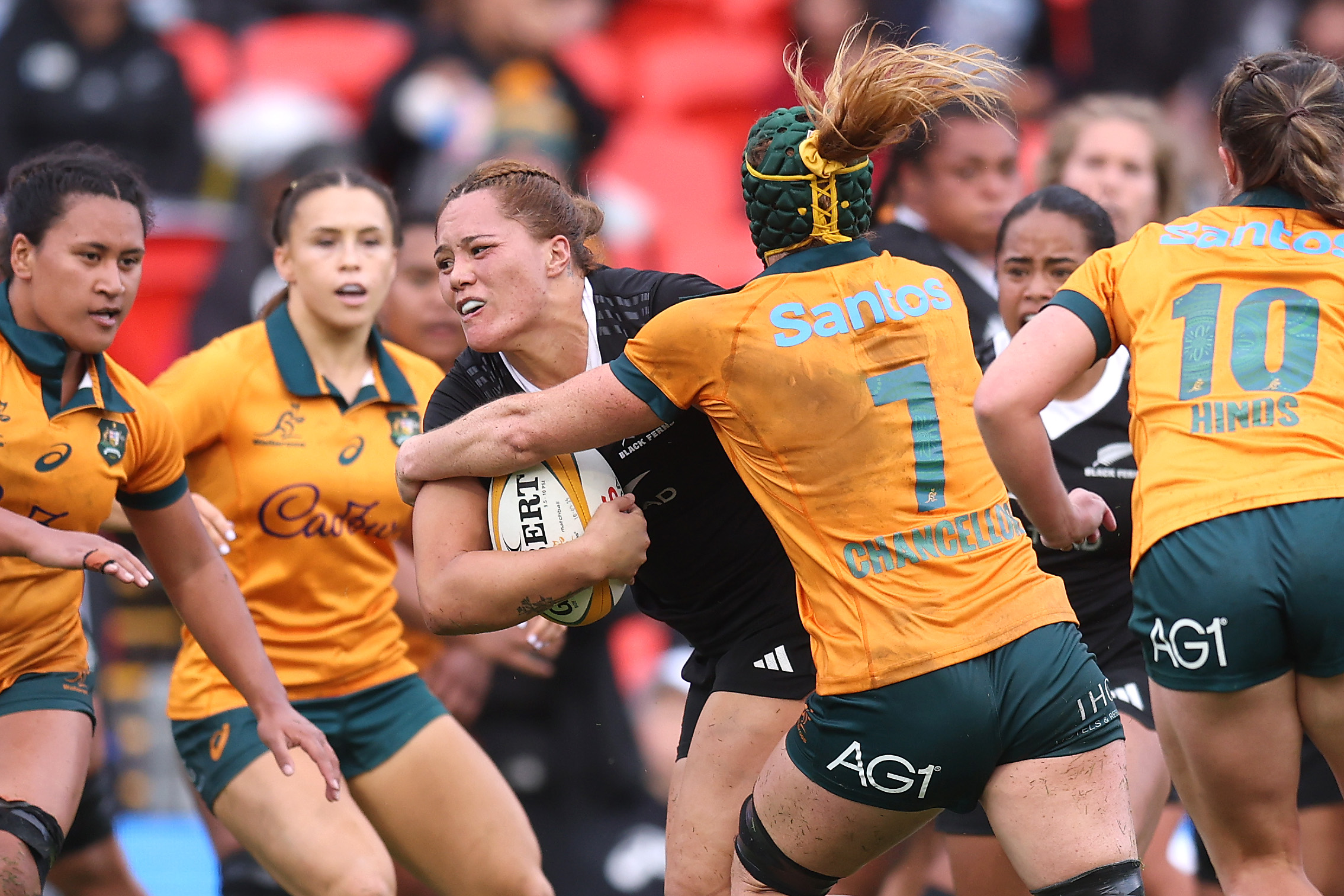 Black Ferns take down vastly improved Wallaroos in Newcastle