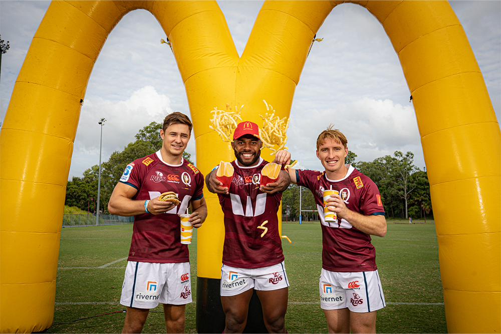 Queensland Rugby partners with McDonald's