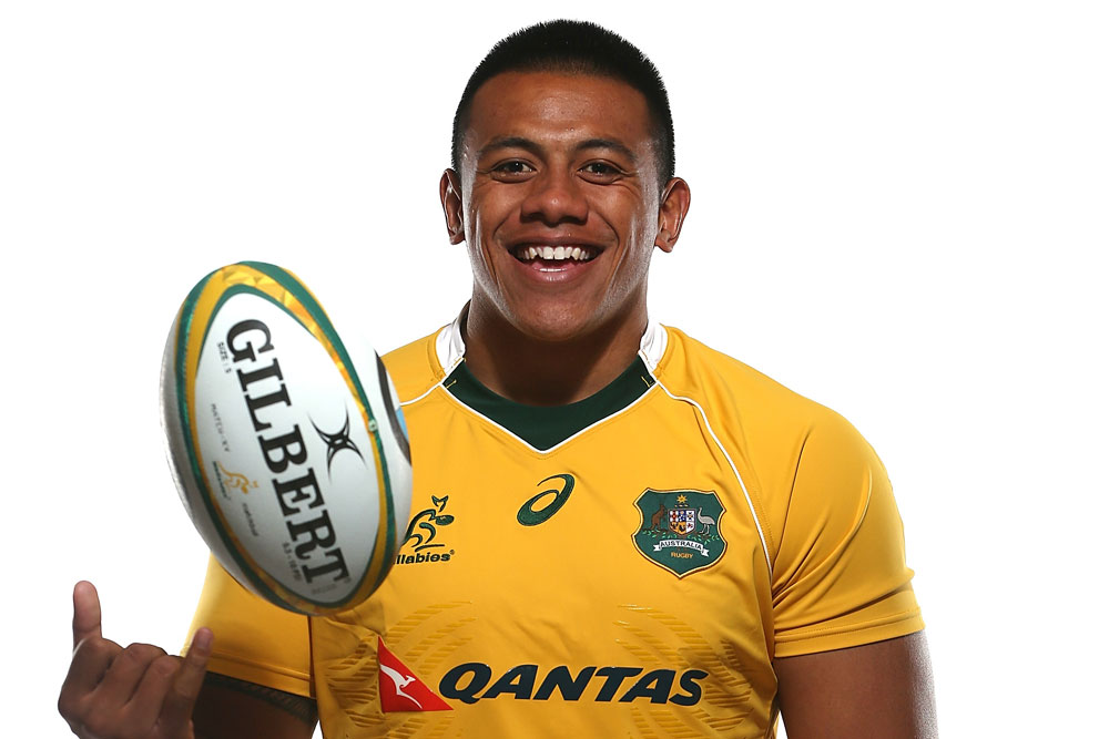 Alaalatoa learning off Wallabies hero