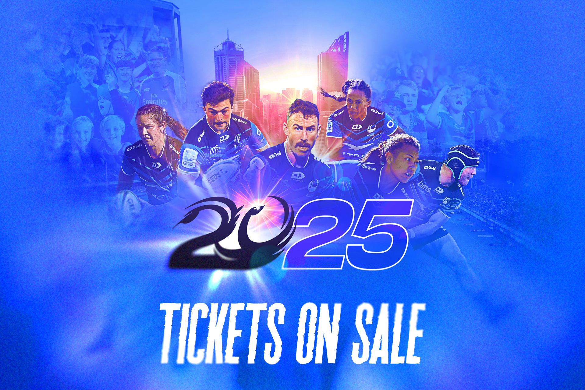 Tickets on sale today for 2025 Super Rugby Pacific season