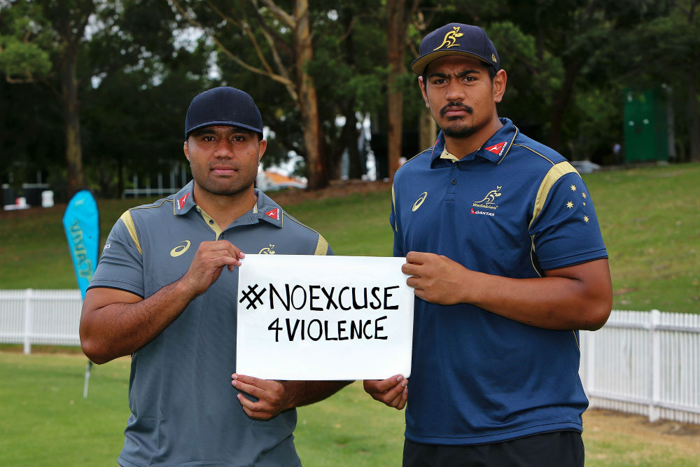 Wallabies support Our Watch