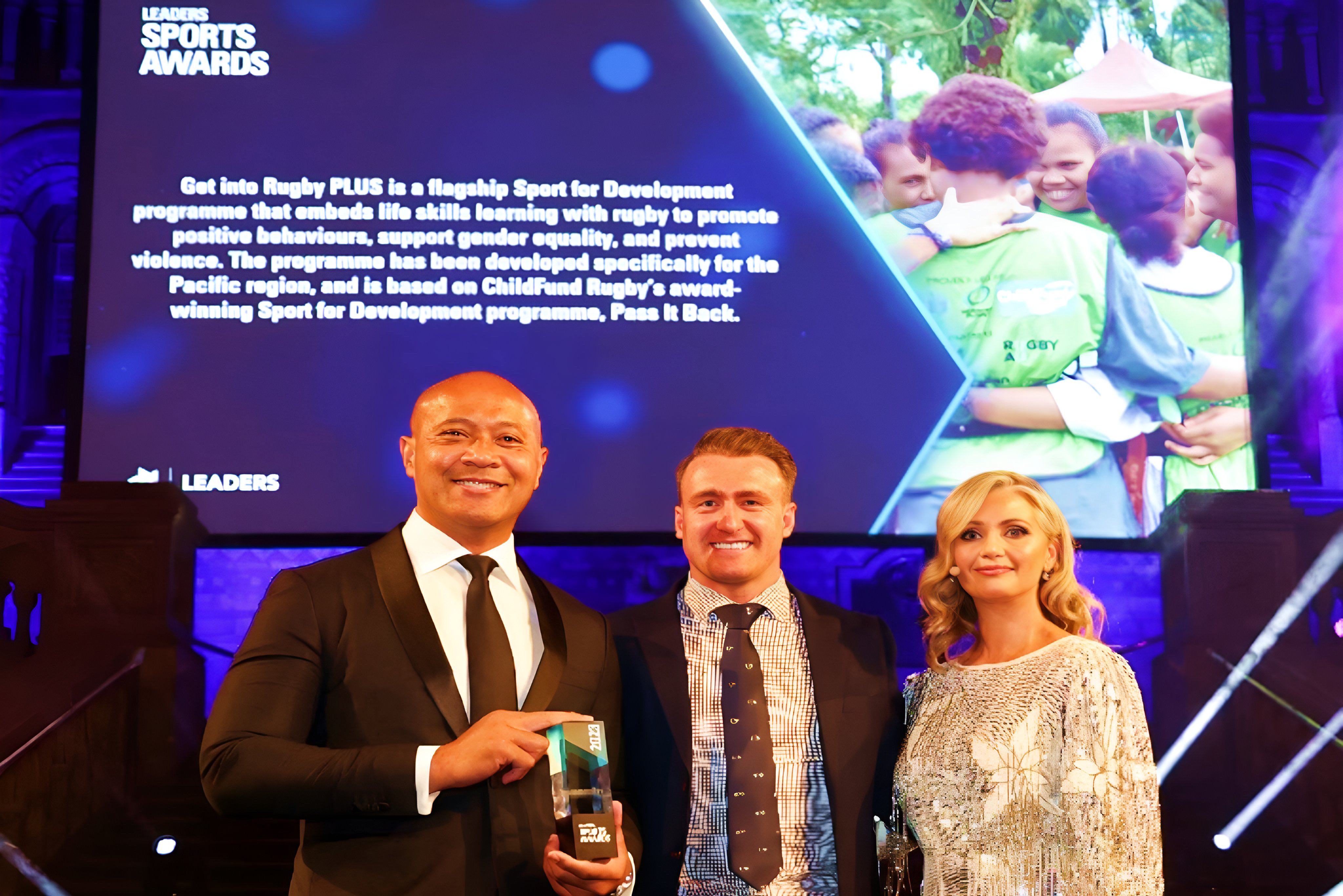 Get Into Rugby PLUS Program Clinches Prestigious Global Sports Award
