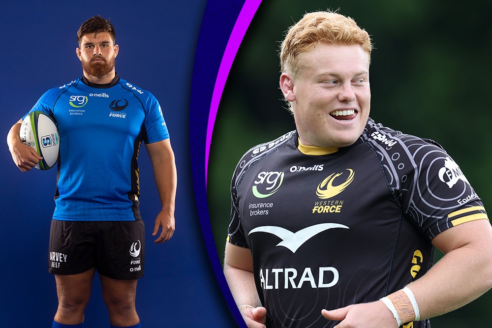Western Force lock down front-row duo