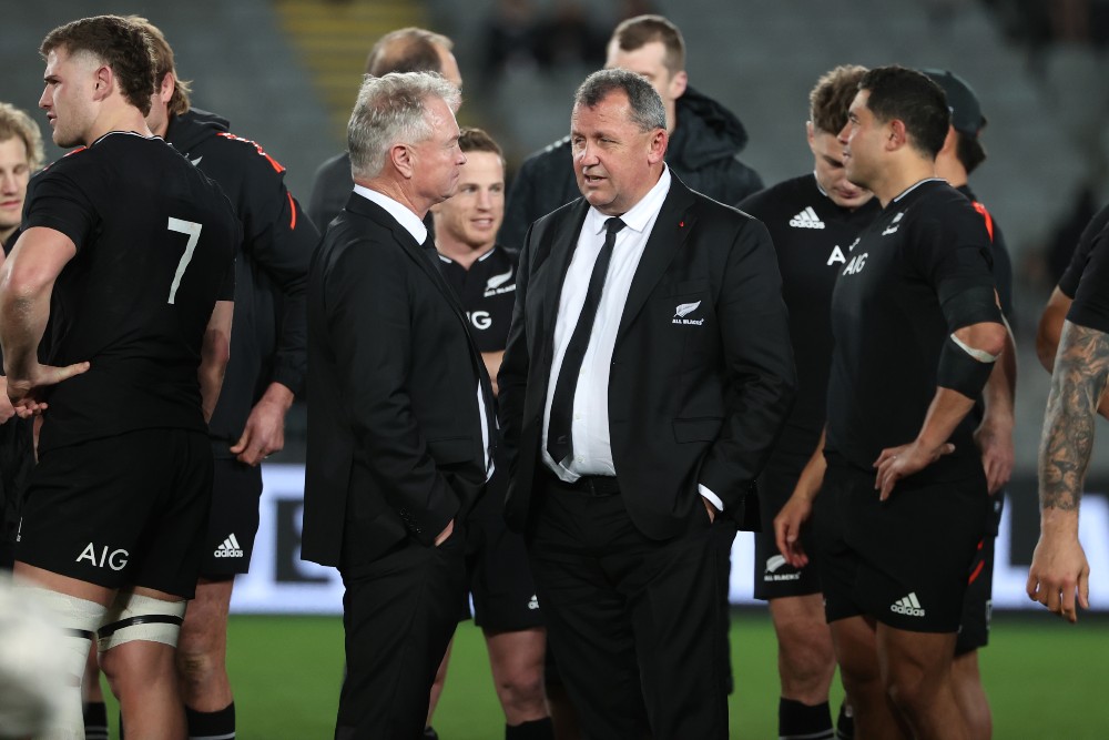 All Blacks coach's Test red card warning