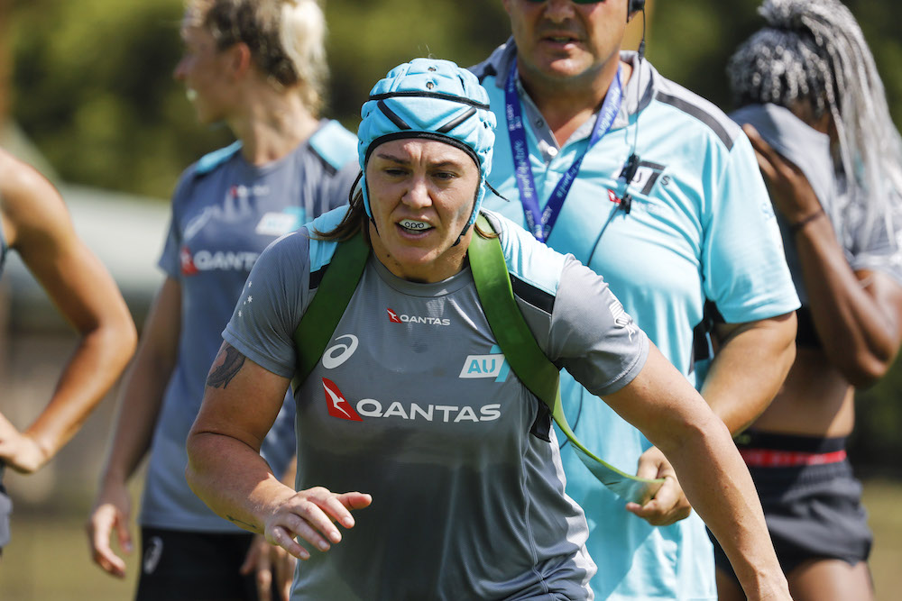 Sharni Williams pays tribute to Batlow firies, fends off distraction