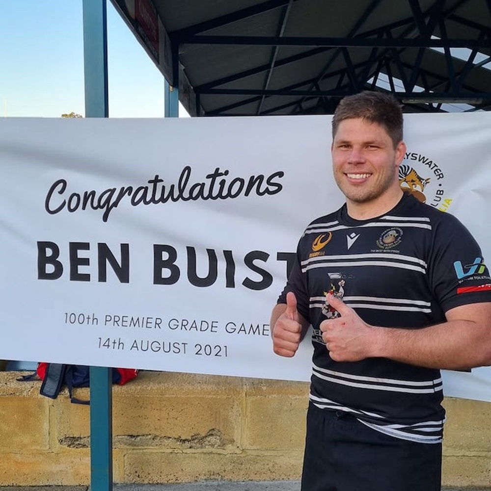 Ben Buist Completes 100th Premier Grade Game