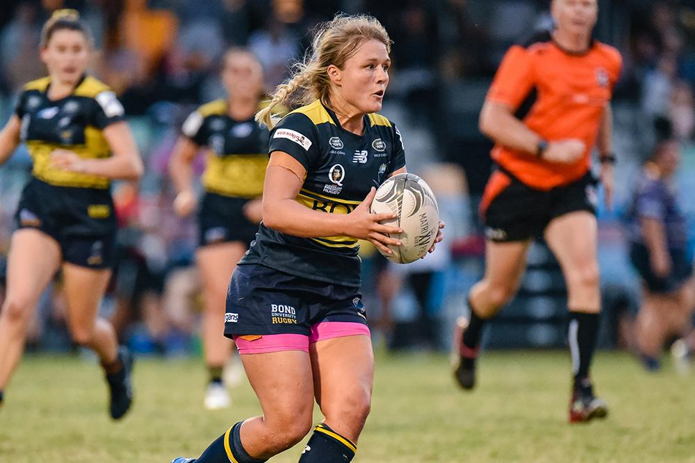 Lucy Lockhart juggles motherhood and Grand Final ambitions