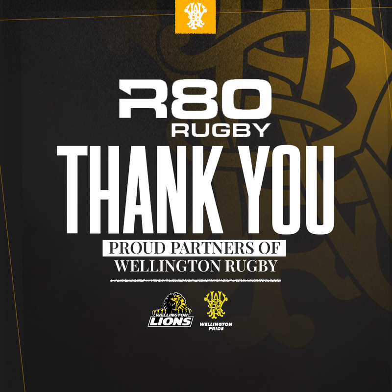 Wellington Rugby and R80 Rugby Extend Partnership