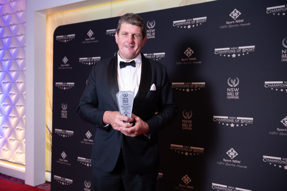 Waratahs and Wallabies great Tim Gavin inducted into Hall of Champions