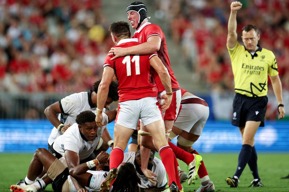 Significant win'; Gatland hails tense Fiji RWC victory