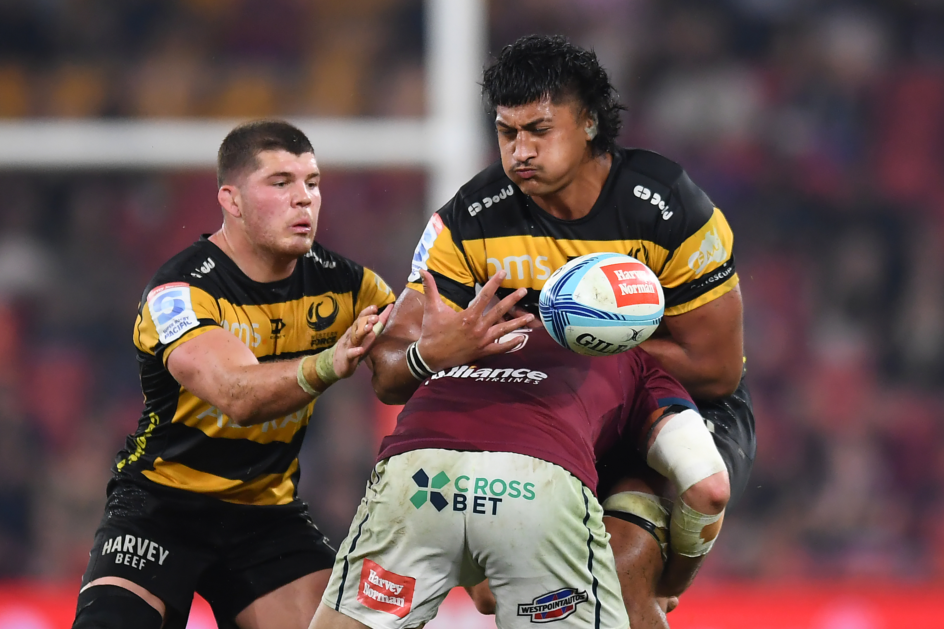 Force goes down fighting against Reds