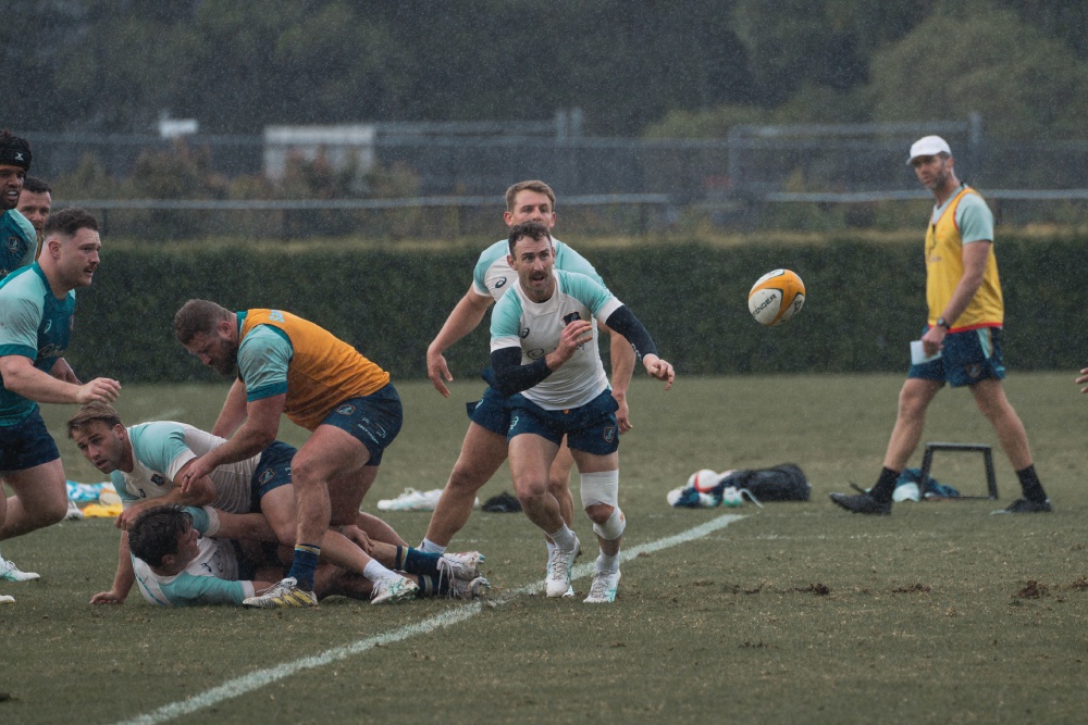White energised by Wallabies scrum half battle
