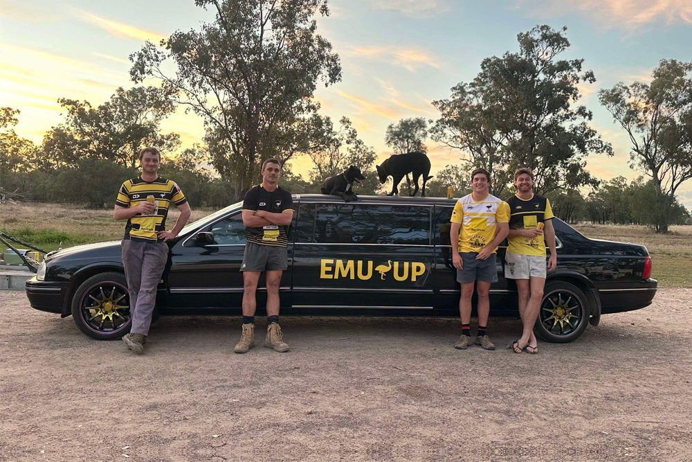 Ballymore Beat: The Goondiwindi Emus...Have Limo, Will Travel