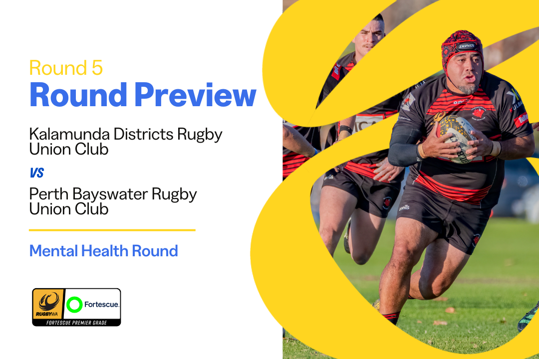 RugbyWA Round Preview - Round 5