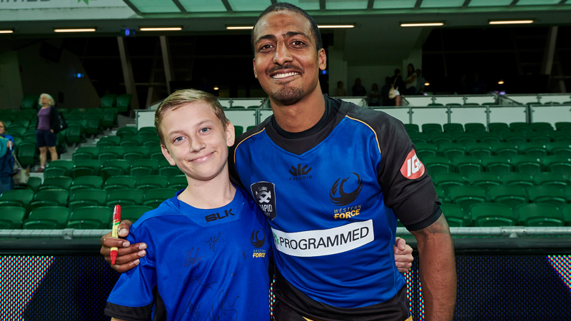 Brache feels the fans support while on tour