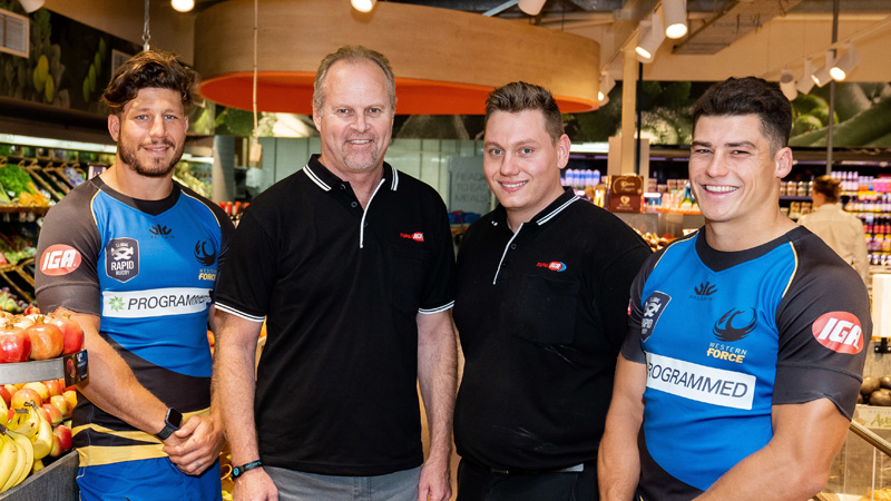 IGA Partner with the Force