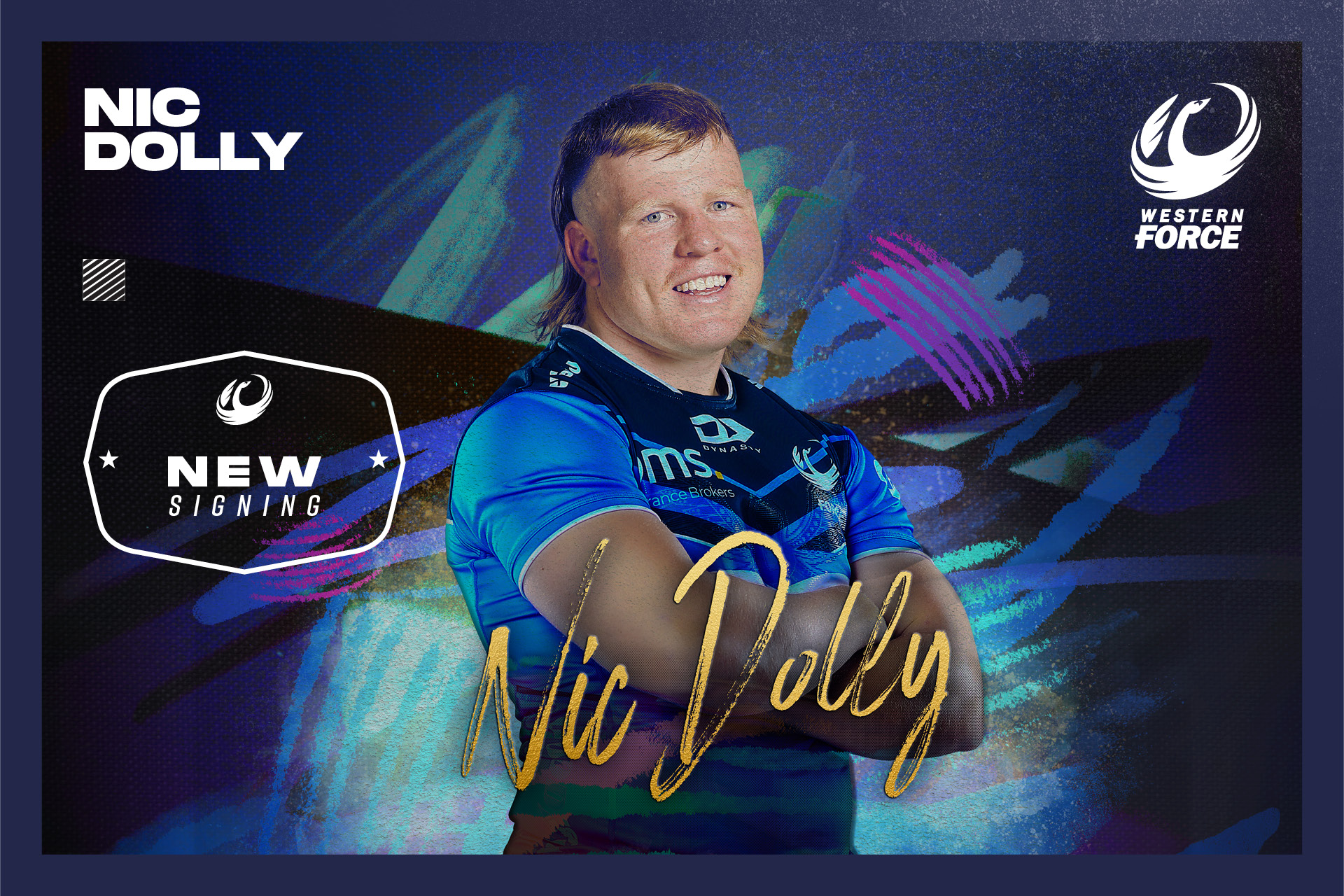 Force complete deal for international hooker Nic Dolly