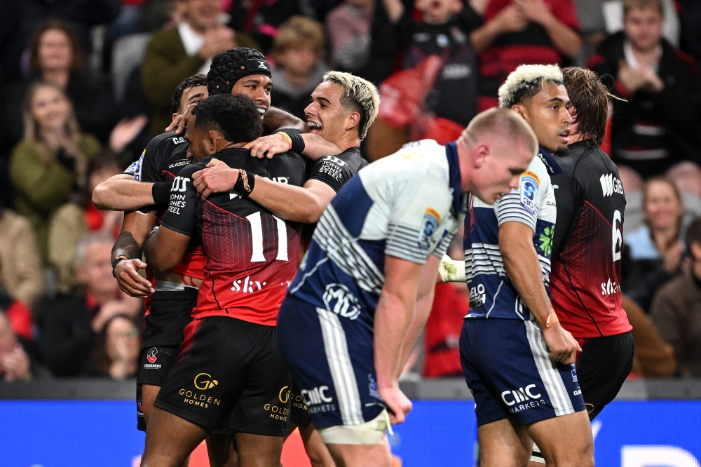 Crusaders stay perfect in home finals to take down rivals Blues
