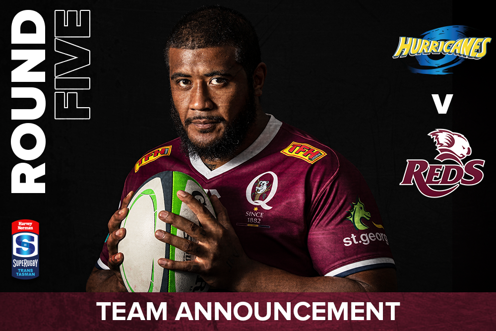 St.George Queensland Reds announce Round 5 team against Hurricanes