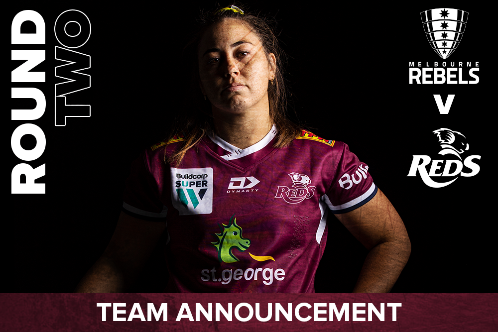 St.George Queensland Reds side named to face Melbourne Rebels