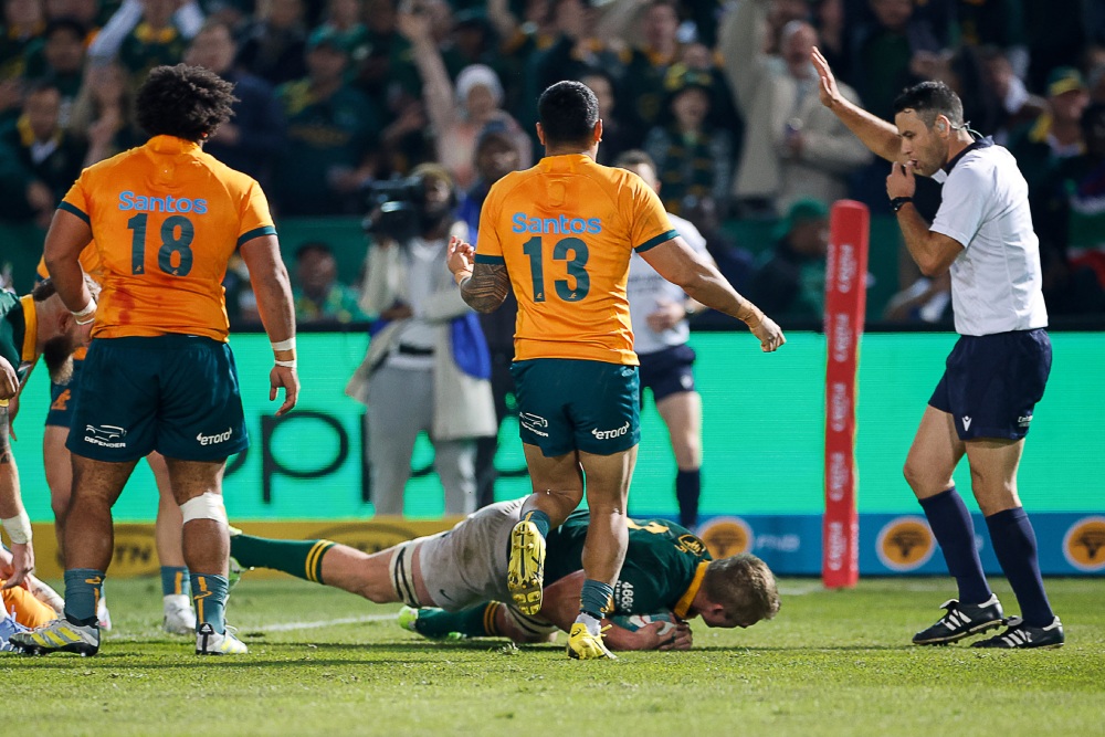 Springboks spoil Jones' Wallabies return as they take victory in Pretoria