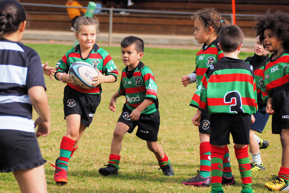 Souths U7s love rugby