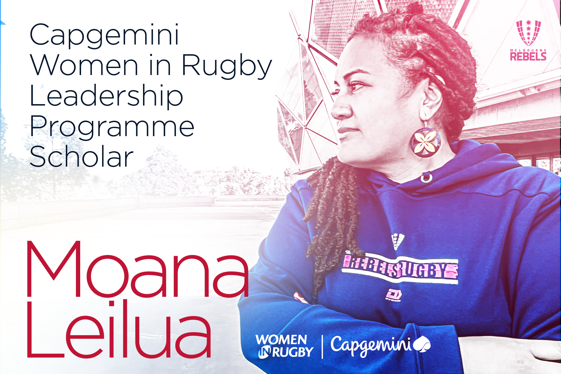 Leilua awarded Women in Rugby Leadership scholarship