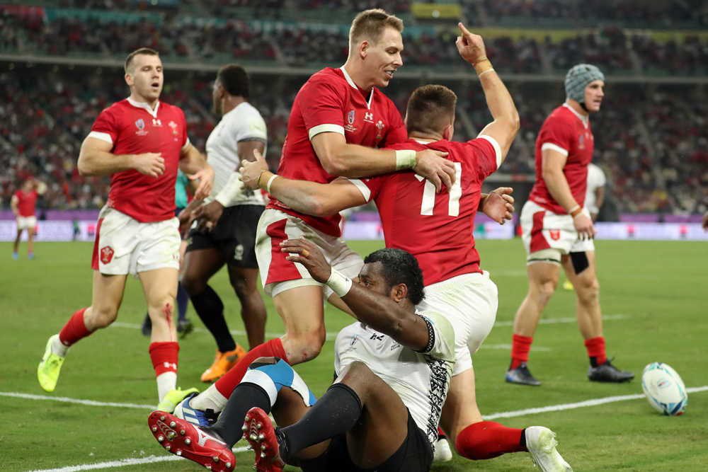 Rugby World Cup: Wales secure quarter-final spot with win over Fiji ...