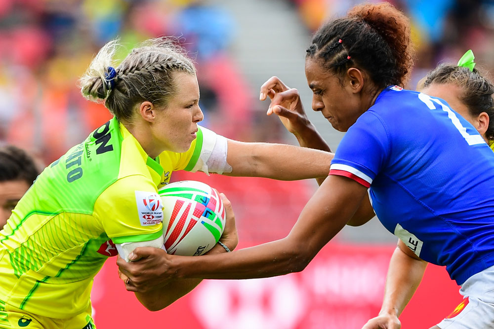 Women's Sydney 7s: Aussies to face Ireland in semi-finals, Fiji claim ...