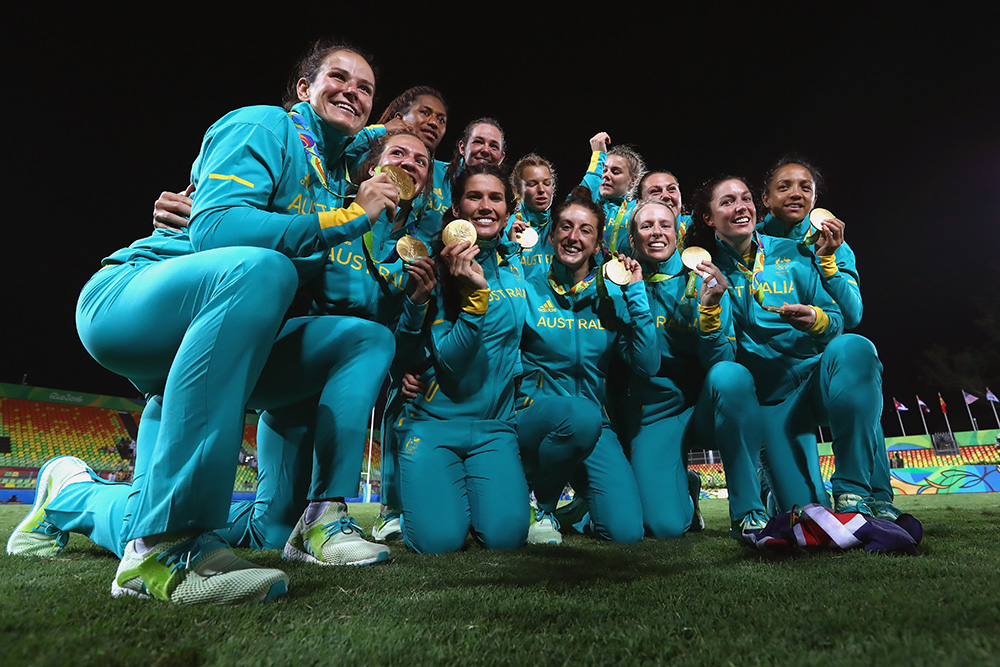Aussie Women's Sevens nominated for AIS award