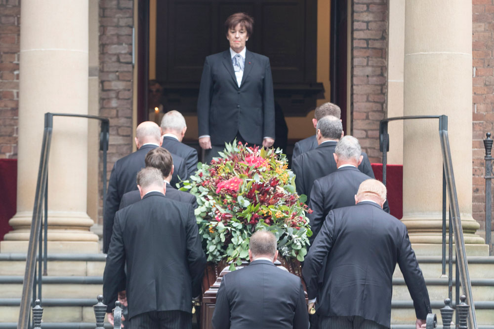 Sir Nicholas Shehadie farewelled in state funeral