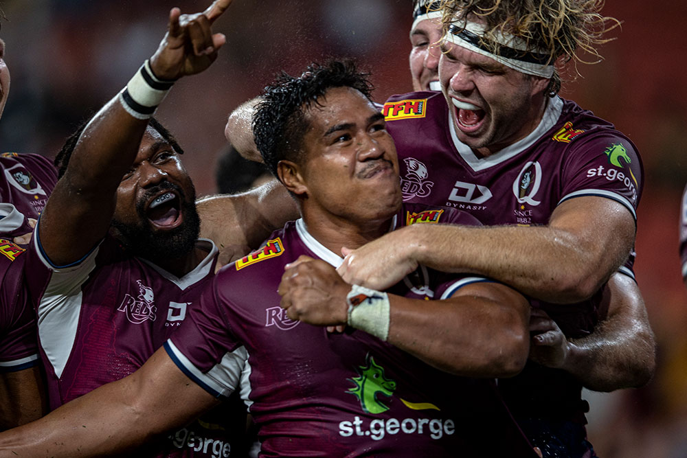 St.George Queensland Reds claim come-from-behind win over Rebels