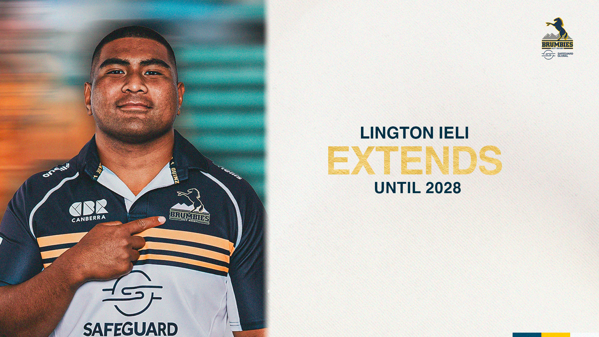 Promising prop Ieli signs new three-year deal with the Brumbies