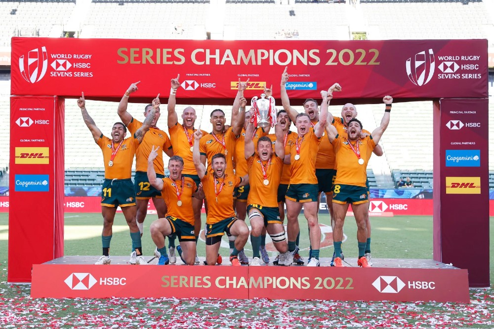Rugby Australia celebrates Men's triumphs in World Rugby Sevens Series