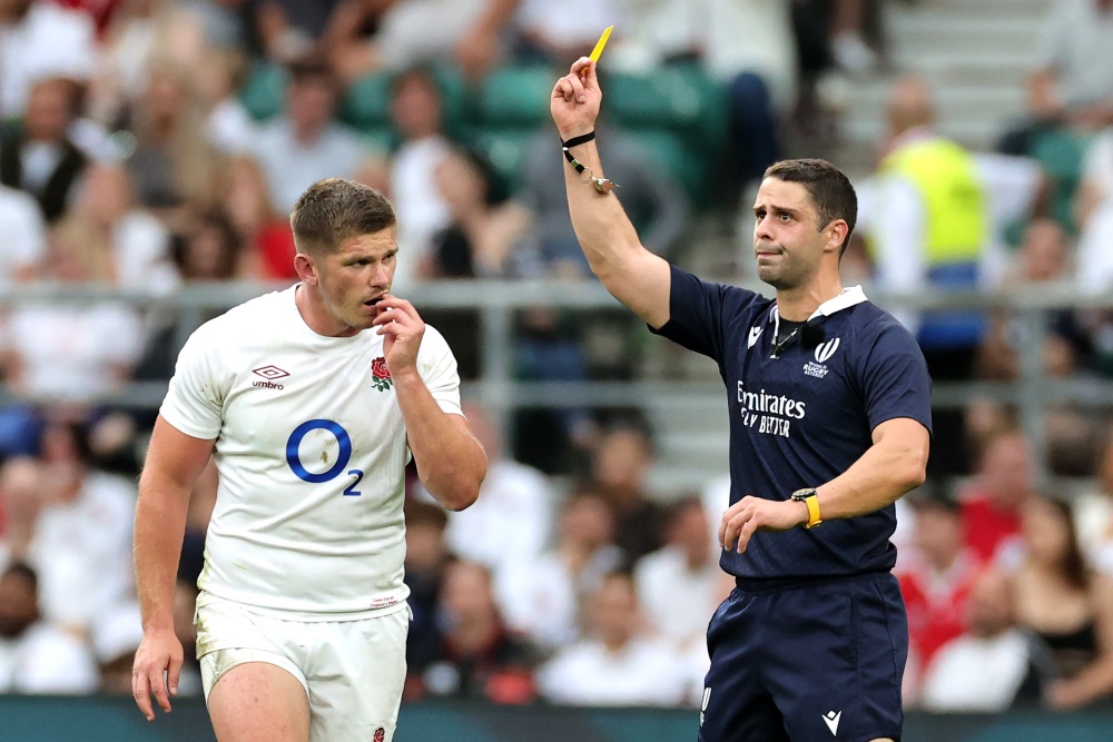 England captain Farrell cleared for Rugby World Cup after red card ...