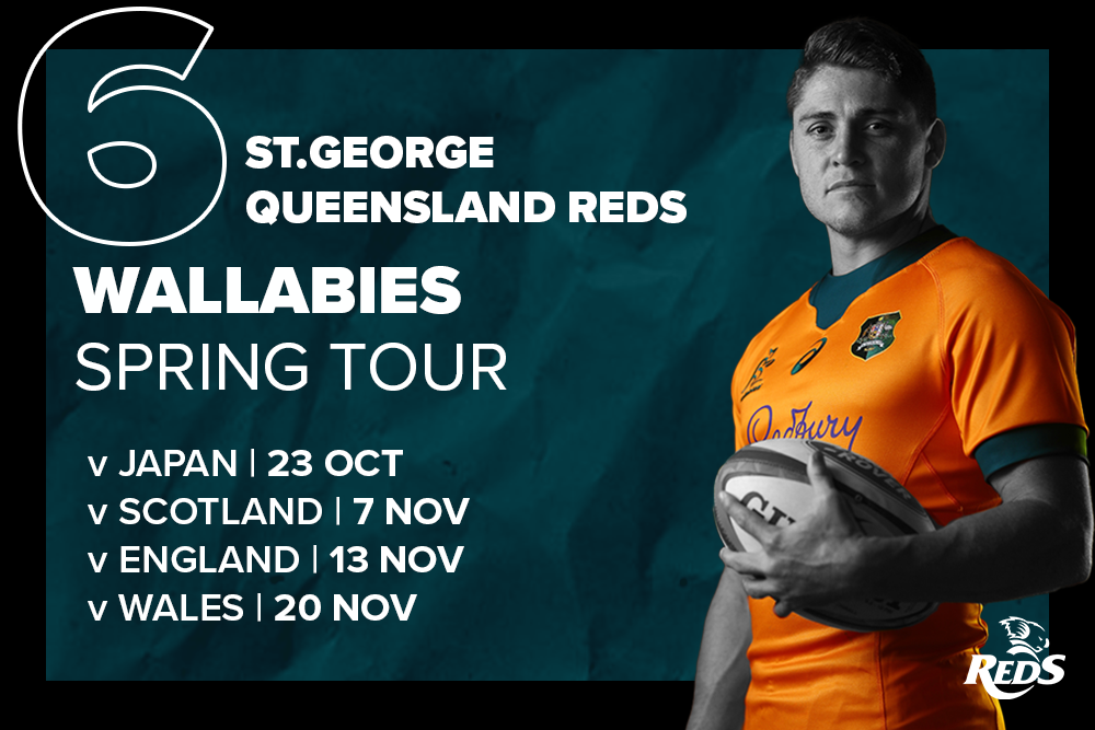 Six St.George Queensland named for Wallabies Spring Tour
