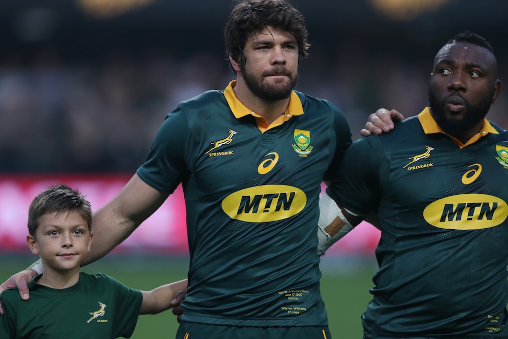 Springbok captain out for two months