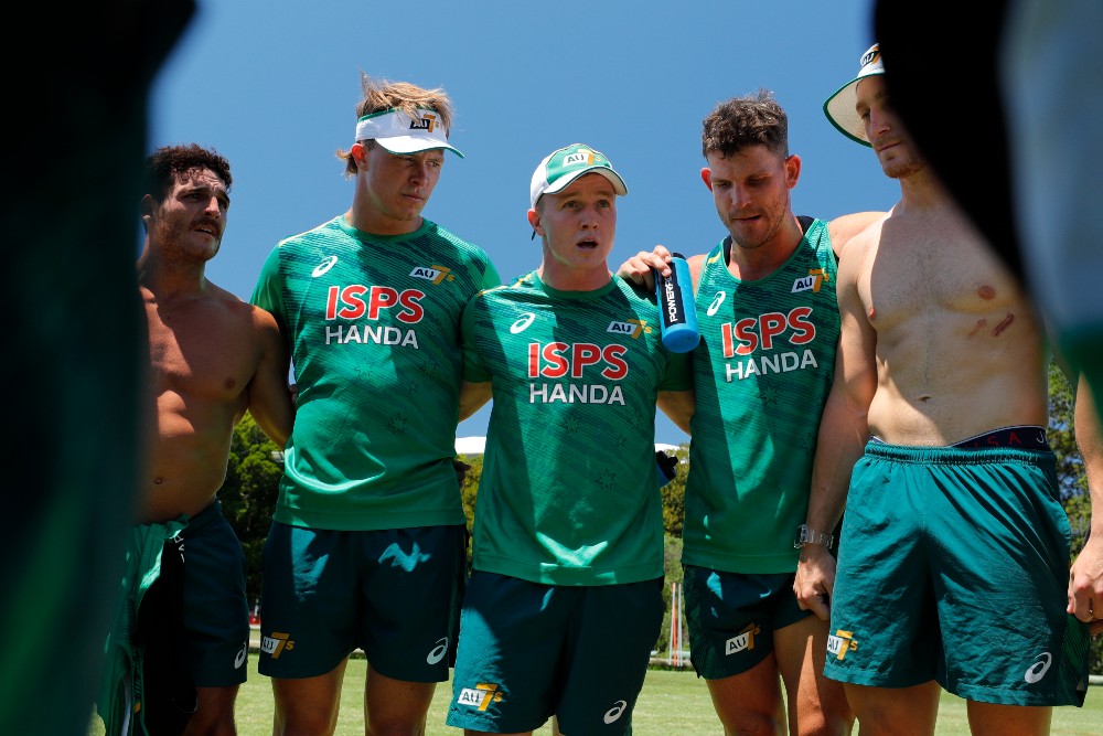 Aussies familiarising themselves with ‘hunted’ tag amid Sydney homecoming